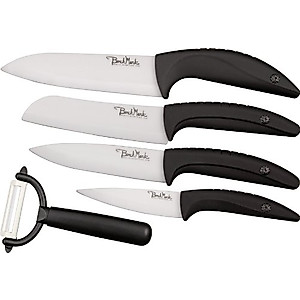 Benchmark BMK022-BRK Five Piece Ceramic Kitchen Set, One Size