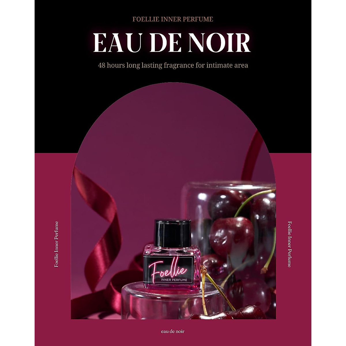 Foellie Eau de Noir Underwear Perfume, 0.169 fl oz (5 ml)