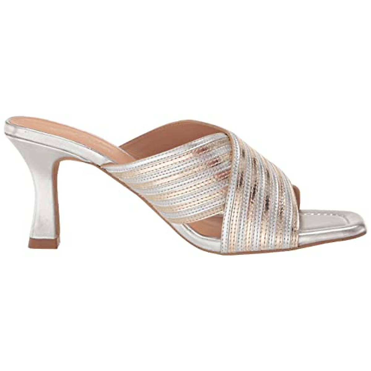 Seychelles Women's Fleet Heeled Sandal, Platinum, 8.5