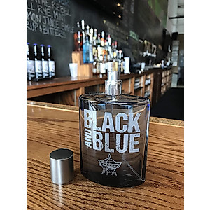 PBR Black and Blue Men's Cologne by Tru Western - Offical Fragrance Partner of the PBR - Crisp, Fresh, and Masculine Scent - 3.4 fl oz | 100 ml