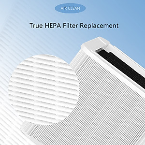 211+ Auto Replacement Filter Compatible with Blueair Blue Pure 211+ Auto Air Cleaner Purifier, Foldable Particle and Activated Carbon Replacement Filter, 2 Pack