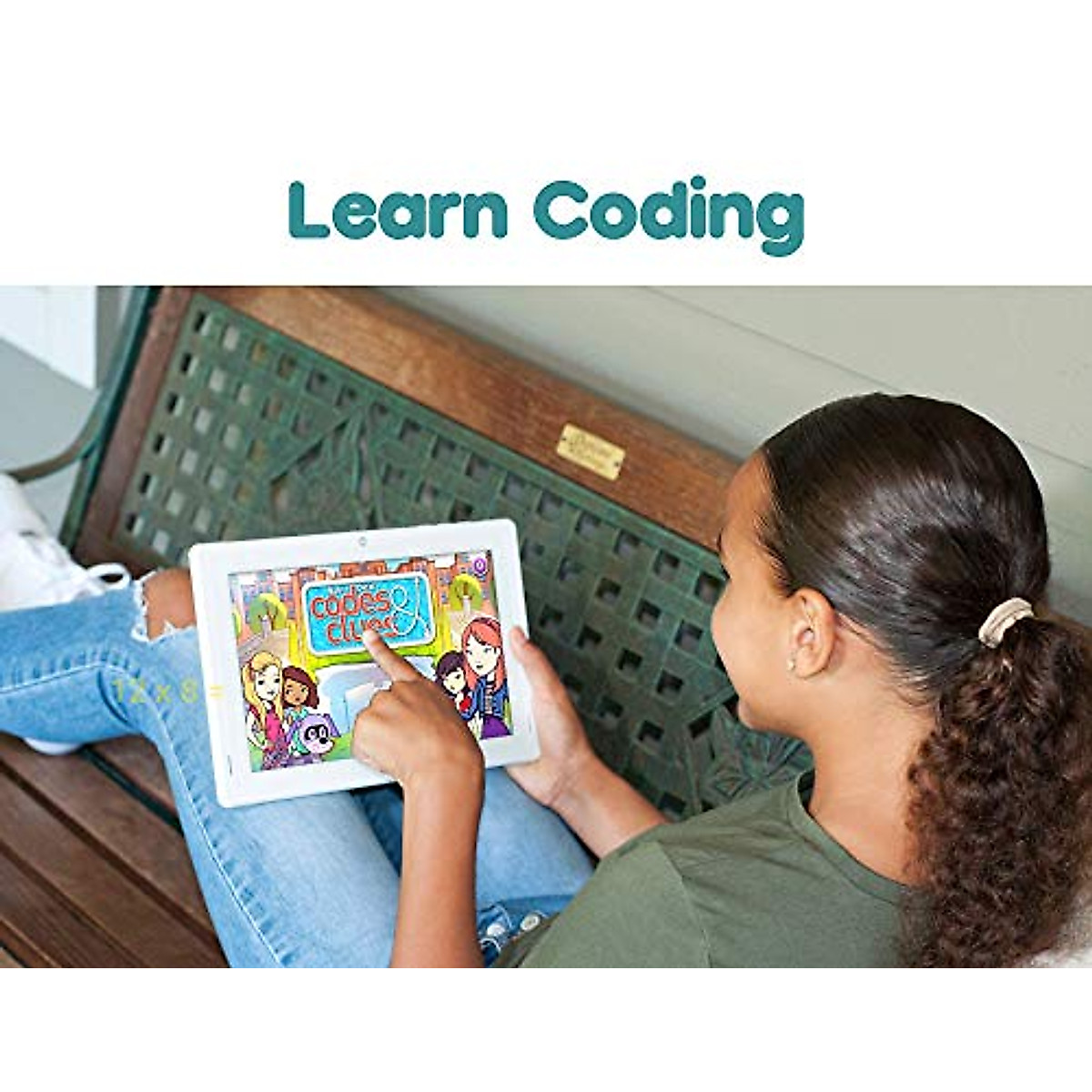 Tanoshi Scholar Kids Computer a Kids Laptop for Ages 6-12, 10.1" HD Touchscreen Display (Purple)