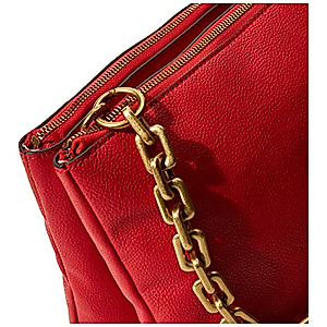 GUESS womens Turin Status Shoulder Bag, Lipstick, one size US