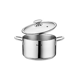 Prime Cook 4.8 qt. 18/10 Stainless Steel Soup Pot with Lid