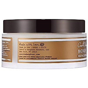Carol’s Daughter Monoi Deeply Repairing Hair Mask with Monoi Oil Made From Tahitian Tiare Gardenia Flowers and Coprah Coconut Oil and No Parabens, 7 oz