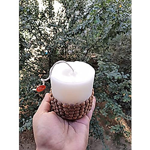 Coffee candle - 2 pcs coffee Scented Decorative Candle, Customized Gift, Coffee Bean Therapy Candles, special design interior decoration birthday gift