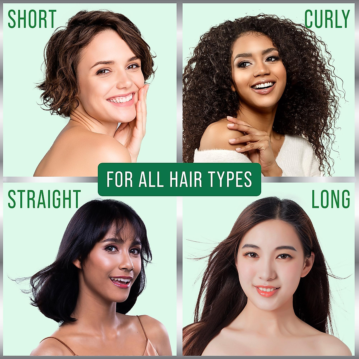 Argan + Tea Tree Oil + Black Castor Oil For Hair Growth. Vegan Thickening, Moisturizing, Strengthening Stay In Conditioner Oil For Women, Men. A Scalp Serum Treatment For Weak, Frizzy, Dry Hair 1oz