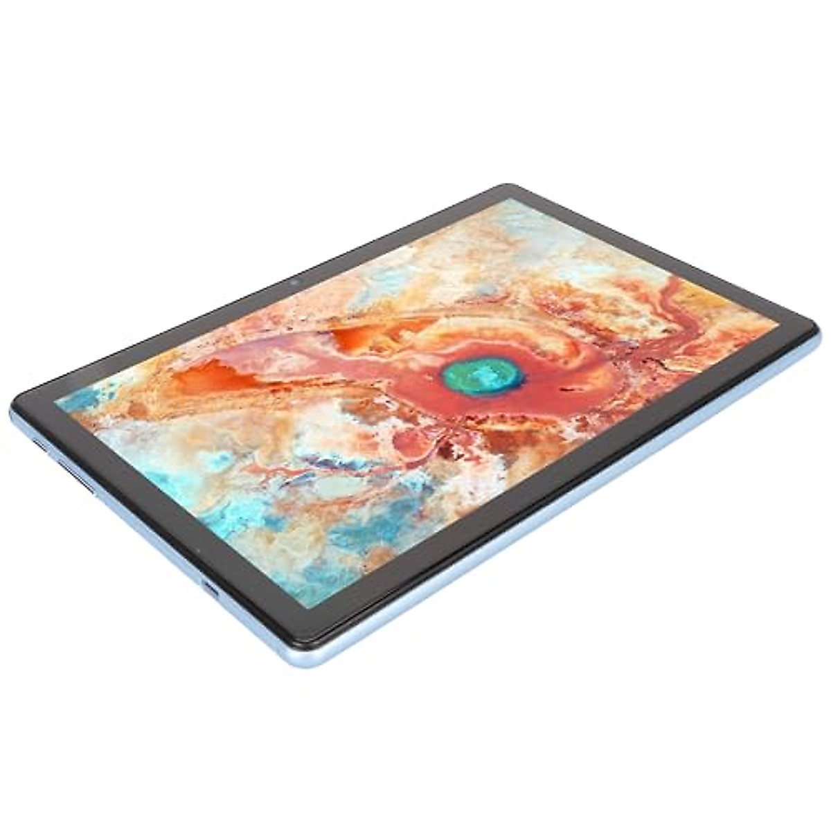 SHYEKYO Tablet, 1960X1080 Resolution Digital Tablet Dual Speakers 5G WiFi Blue 10.1 Inch for Video for Study (US Plug)