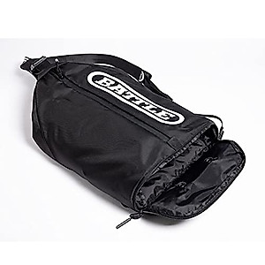 Battle Sports Lockdown 6 Sling Bag 2.0 - Single Shoulder Travel Backpack, Adjustable Over-the-Shoulder Strap, Padded Interior Sleeve for up to 15” Laptop, Crossbody Bag - Black