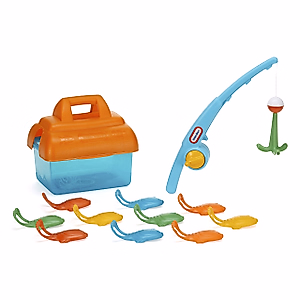 Little Tikes Cast & Count Multicolored Fishing Set Game Toy for Preschool Kids
