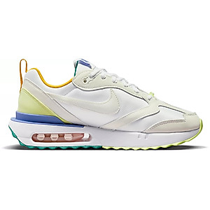 Nike Women's WMNS Air Max Dawn Running Shoe (White/Light Liquid Lime/Light Thistle/Peach Cream, us_Footwear_Size_System, Adult, Women, Numeric, Medium, Numeric_9_Point_5)