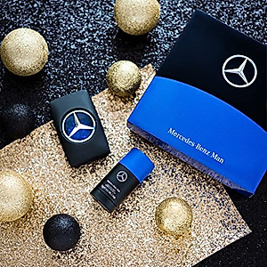Mercedes-Benz - Man - An Addictive And Alluring Woody, Fruity Scent - Masculine Fragrance - Adds Freshness - Suitable For All Skin Types - A Treat For Any Man - 2 Piece Gift Set For Him