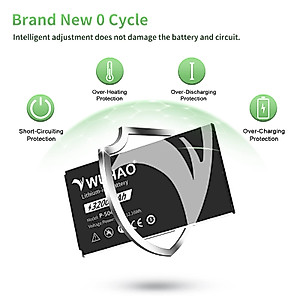 WUHAO for ADT P-504478 Replacement Battery [Upgraded] 3200mAh for ADT Command Secondary Color Touchscreen Keypad Battery 3.8V