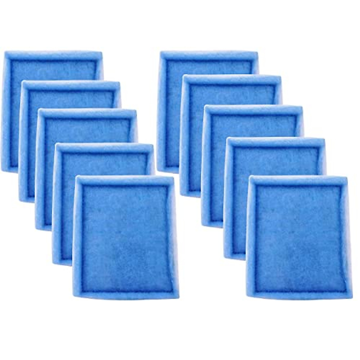 Yonice 10 Pcs Aquarium Filter Cartridge,Compatible for AquaTech 20-40/30-60 Power Filters,Replacement for AquaTech EZ-Change #3…