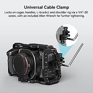 SMALLRIG Cable Clamp Lock for HDMI Cable Microphone Cable Power Cable SDI Cable - BSC2333