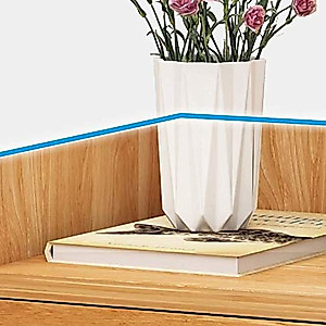 ZHAOLEI Simple Bedside Table Bedroom Locker, Wooden Locker Cabinet Bedside Table Drawer Bedroom Furniture