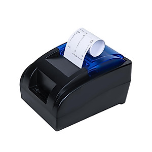 RIBAO Thermal POS Printer Receipt Printer Connect BC-55 BC-40 BCS-160 Mixed Bill Money Counter 58mm USB Cash Drawer Interface NOT for Square