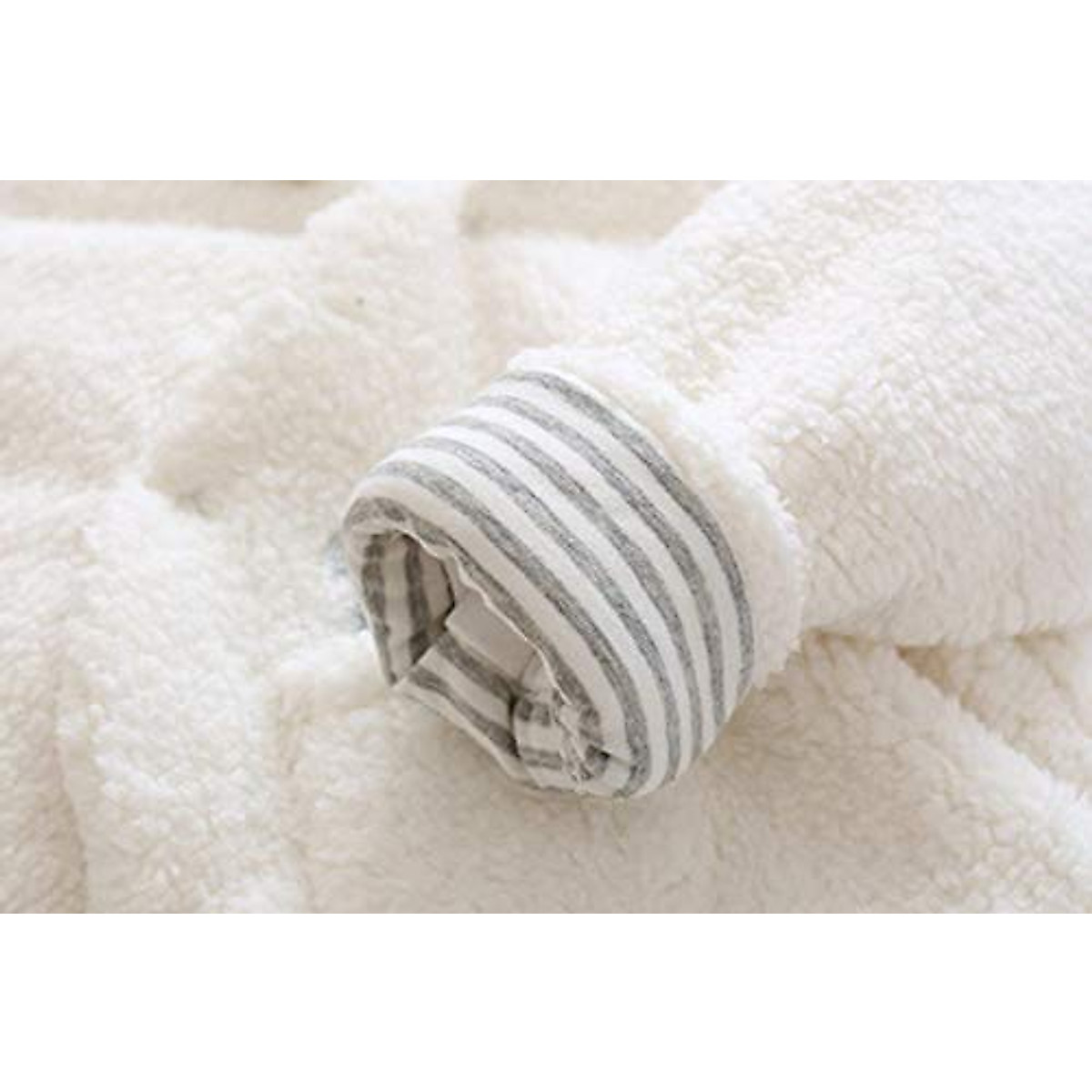 Collager Newborn Baby Winter Thicken Cartoon Sheep Snowsuit Coats Infant Boys Girls Warm Fleece Hoodie Romper Snow Wear