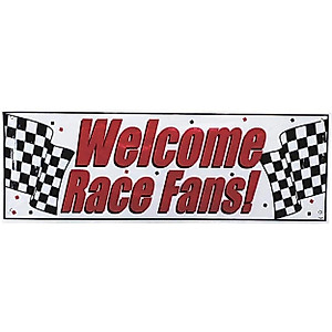 Creative Converting Welcome Race Fans