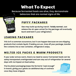 Olive My Pickle Fermented Kimchi Variety Pack - 48 Ounces | 3-Pack Bundle of Classic, Cucumber, and Daikon Radish Kimchi | Fresh & Flavorful Korean Food with Natural Probiotics for Gut Health - Perfect for Ramen & Spicy Noodles