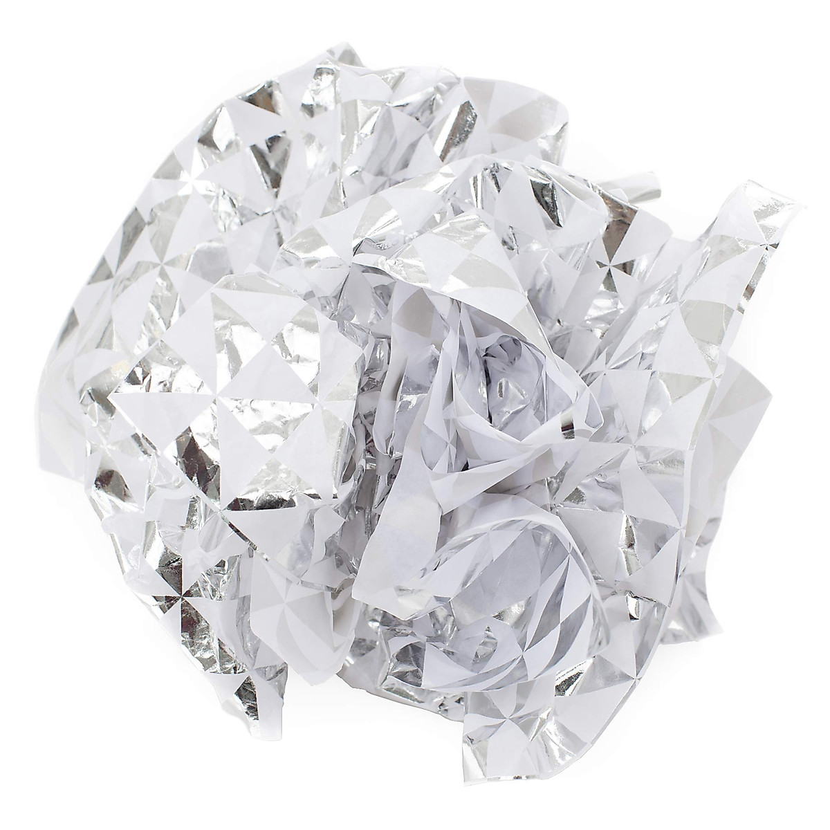 Hallmark Signature Tissue Paper (Silver Foil with Geometric Design)
