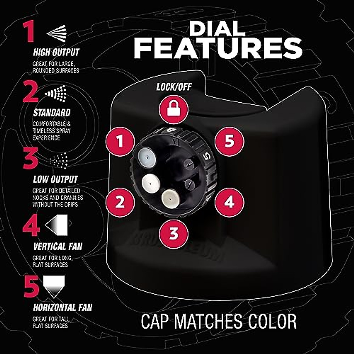 Rust-Oleum 376869 Stops Rust Custom Spray 5-in-1 Spray Paint, 12 oz, Satin Black