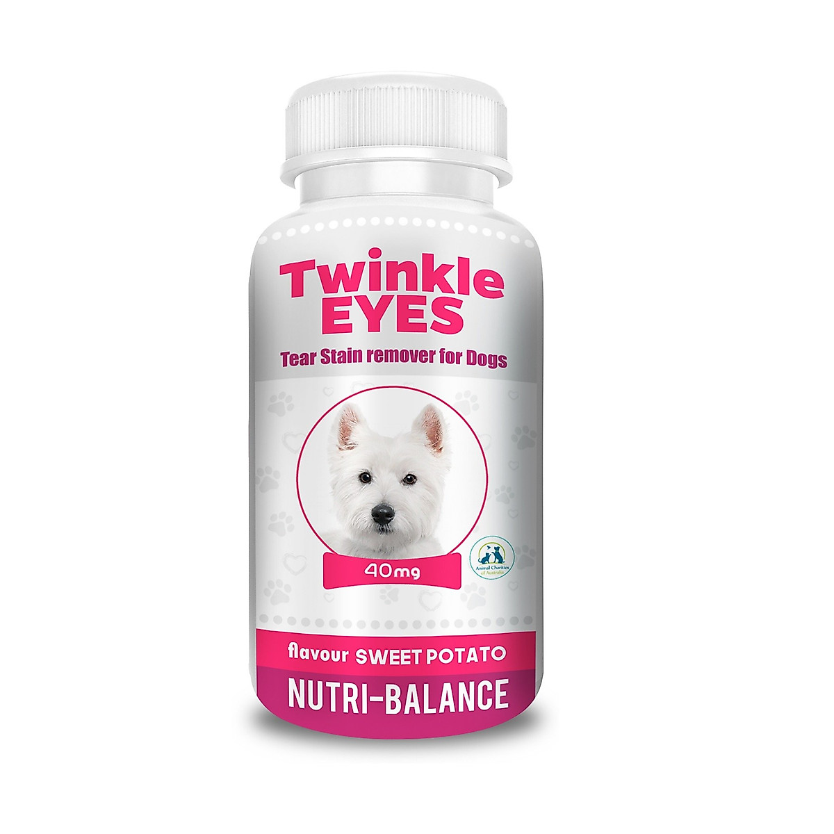 Twinkle Eyes Tear Stain Remover for Dogs - Sweet Potato 40g