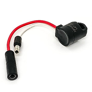 297216600 Refrigerator Defrost Thermostat Replacement Part Compatible with Frigidaire Electrolux Refrigerator/Kenmore Freezer Thermostat, Replaces AP4374171 PS2350702 1483781 216731000 216872200