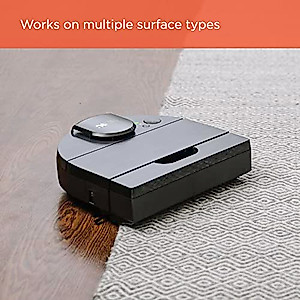 Neato D10 Intelligent Robot Vacuum Cleaner–LaserSmart Nav, Smart Mapping, Cleaning Zones, WiFi Connected, 300-min runtime, Powerful Suction, Max Clean, Edges, Corners & Pet Hair, XXL Dustbin, Alexa