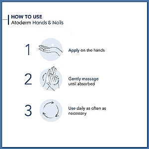 Bioderma Atoderm Hand and Nail Cream, 1.69 Fl Oz