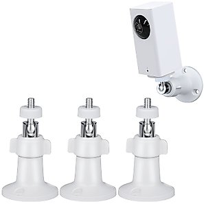 Wall Mount Compatible with Wyze Cam Pan V3 & Wyze Cam Pan V2 & Wyze Cam V3, Adjustable Mount Bracket for Wyze Cam Outdoor(Camera not Included) (3pcs)