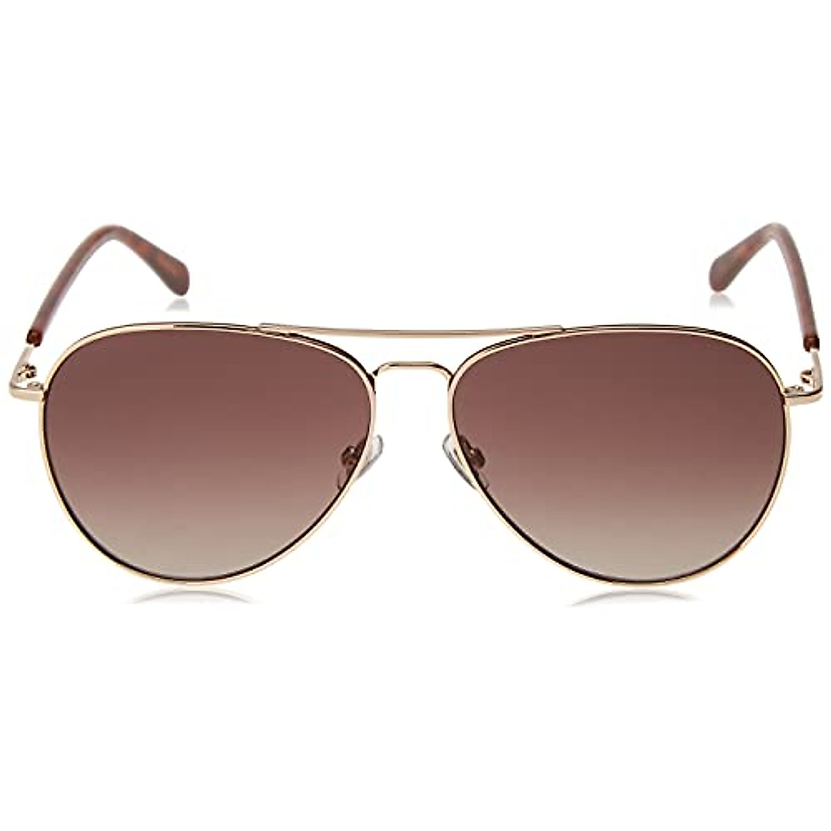 Fossil womens Fossil Female Style Fos 3102/G/S Sunglasses, Gold Brown, 58mm 13mm US