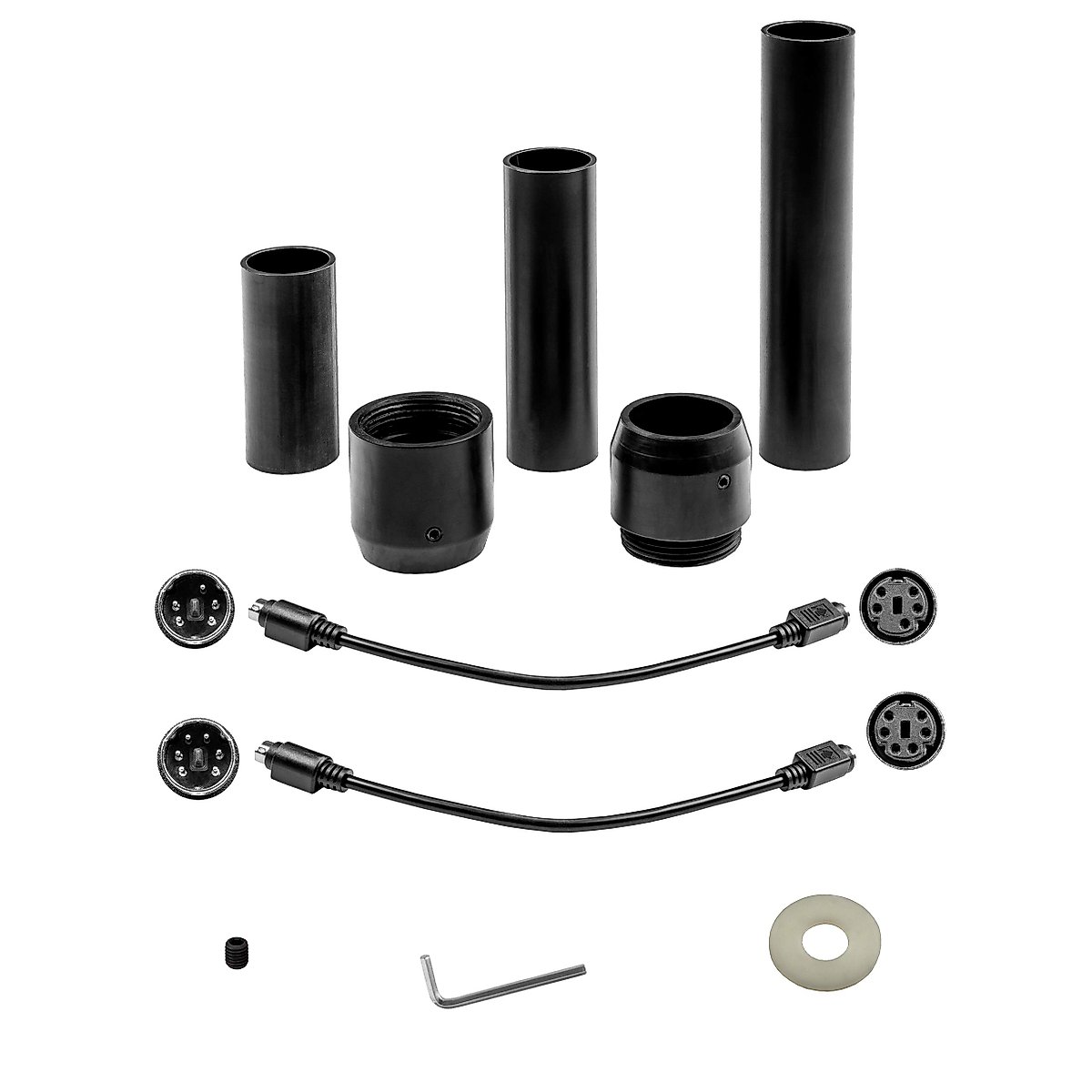 Flight Stick Grip Extension Kit Configuration #7 Compatible with Thrustmaster Warthog, F-16C Viper HOTAS, F/A 18, VirPil, WinWing and Moza AB9 Flight Sticks And Bases