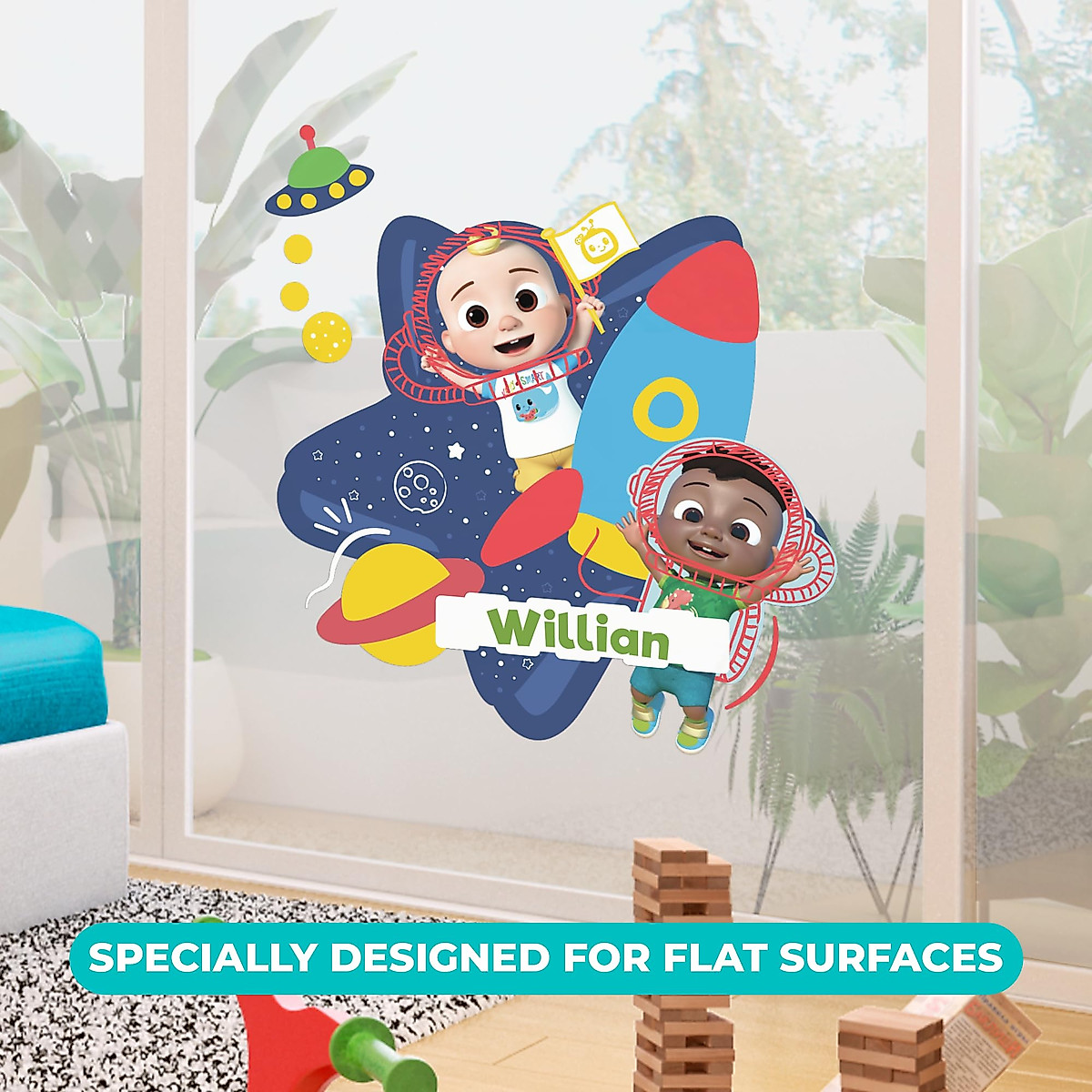Personalized CoComelon Wall Decor for Kids - Custom Sizes & Colors