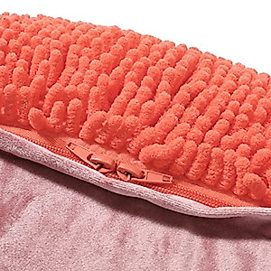 Christopher Knight Home Moloney Pouf, Coral