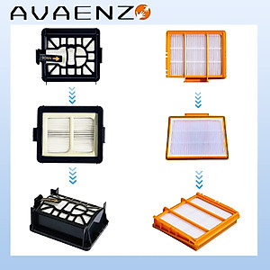 Avaenzo Replacement Parts for Shark AI AV2501S AV2501AE RV2502AE RV2520AOUS AV2510AOUS AV2511AE RV2610WA AV2610WA Accessories Kit with Main Brush,Filters,Foam Filters,Primary Filter,Side Brushes