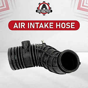 Air Intake Hose By AA Ignition - Air Box Filter Tube - Compatible with Honda Accord 2.4L 2003-2007 Vehicles - Replaces Part Numbers 696-739, 17228-RAA-A00