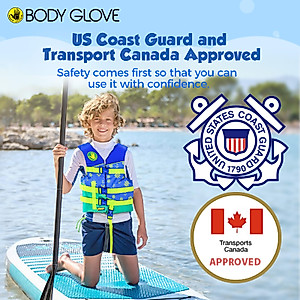 Body Glove Vision Child and Infant U.S. Coast Guard Approved Nylon Life Jacket PFD