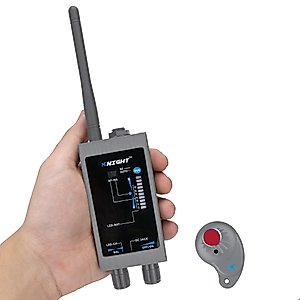 KNIGHT Premium Hidden Devices Detector - Hidden Camera Detectors RF Detector & Bug Detector | Hidden Camera Finder for GPS Tracking/Radio Frequency Signal Detection Anti Spy Detector Spy Bug Sweeper