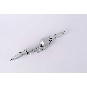 RZXYL Aluminum Front and Rear Axle for 1/10 Axial Wraith 90018 90048 90053 90018 90020 90045 90056 RR10 RC Model Crawler Car (Silver)