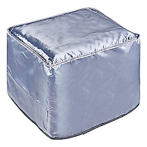 Zbeiur Meat Slicer Cover, Food Slicer Cover,With Organizer Bag for Accessories, such as Stainless steel blade, brush, etc, waterproof fabric, easy to clean. (Grey)