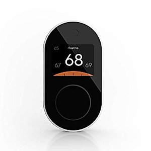 Wyze Programmable Smart WiFi Thermostat for Home with App Control, Energy Saving, Easy Installation, Works with Alexa and Google Assistant, Black
