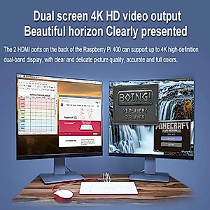 seeed studio Raspberry Pi 400 Personal Computer in Keyboard Form Cortex A72 CPU Dual 4K HD - (Only Keyboard)