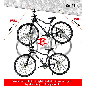 ORXPLUS Tools 2PCS Rope Tightener, Rope Tensioner, Tie Down Mechanism Lock Adjuster fits 1/10"-1/4" Cord for Camping, Outdoor, Garage, Boating, Fishing, Loading