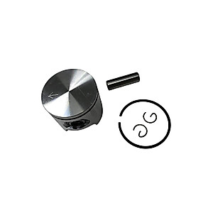 EngineRun 44MM Piston & Piston Ring Kit Compatible With Husqvarna 340 343 345 346 xp 350 353 Chainsaw OEM 503907371