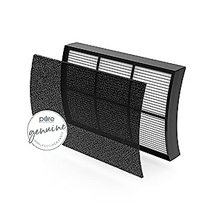 Pure Enrichment® Genuine 2-in-1 True HEPA Official Replacement Filter for The PureZone™ Breeze Tabletop Air Purifier (PECOMPAP)