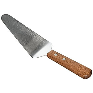 Winco TN166 Blade Pie Server, 5.5-Inch, Stainless Steel, Brown