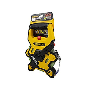 Komelon Contractor LT Tape Measure,Black,200 FT