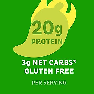 Quest Nutrition Tortilla Style Protein Chips, Chili Lime, Low Carb, Gluten Free, Baked, 1.1 Ounce (Pack of 8)