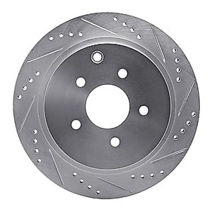 Rear Right/Passenger Side Disc Brake Rotor Compatible With Nissan Pathfinder 2013 2014 2015 2016 2017 2018 2019 2020 PC-139821